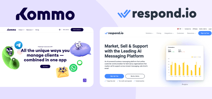 Kommo vs. Respond.io: Which is right for you? — Kommo (formerly amoCRM)